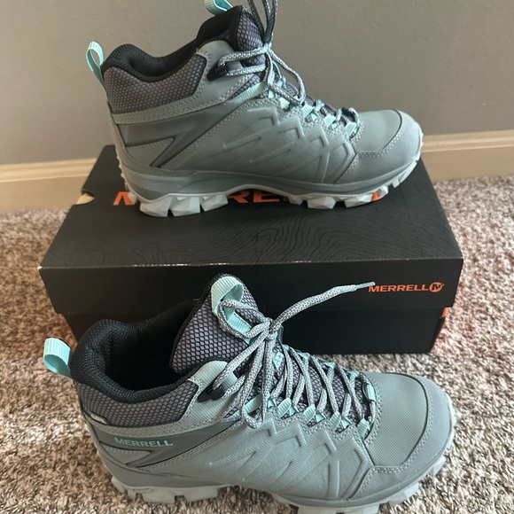 Merrell | Shoes | New Merrell Boots With Ice Grip Bottom | Poshmark